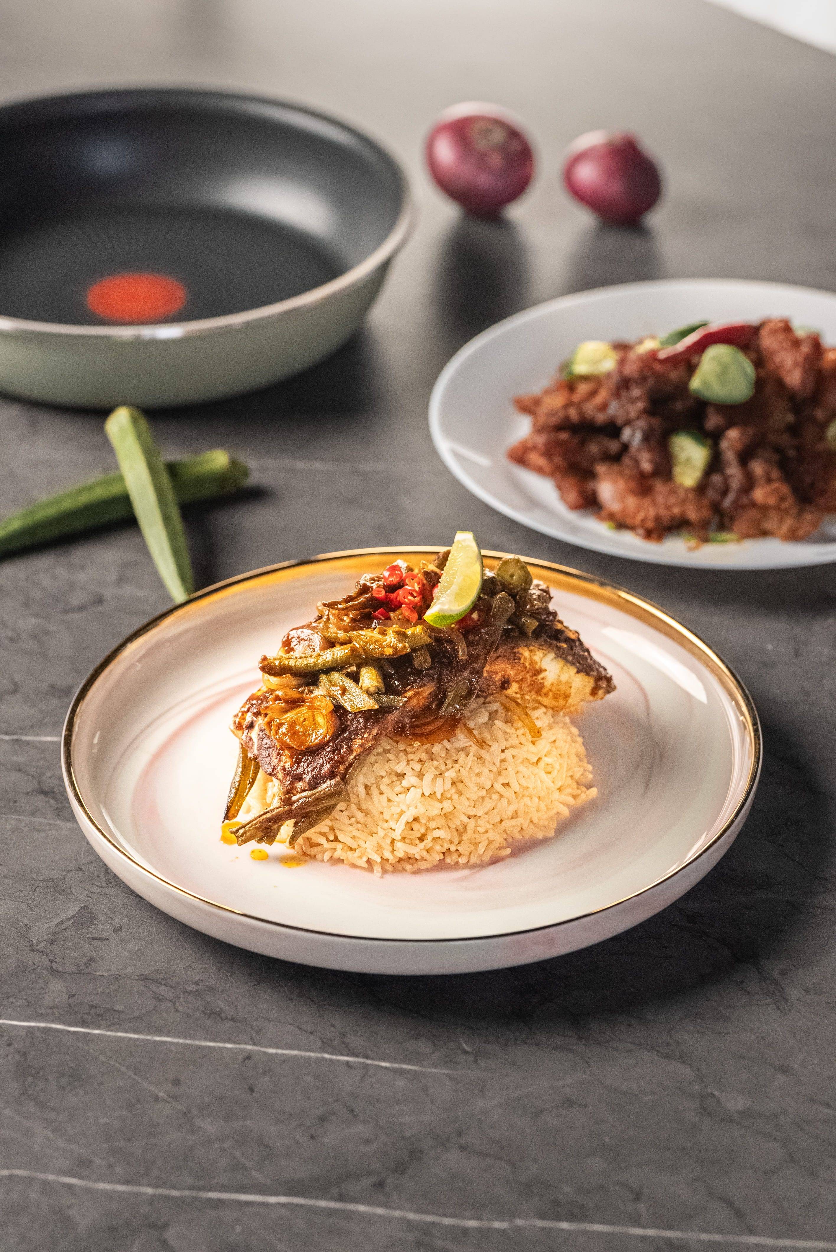 TEFAL | Assam Baked Fish with Garlic Butter Rice - Dinner for Ramadan